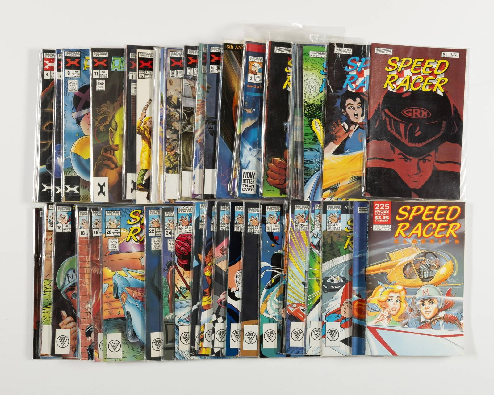 Approx. 60 Speed Racer Comics Auction