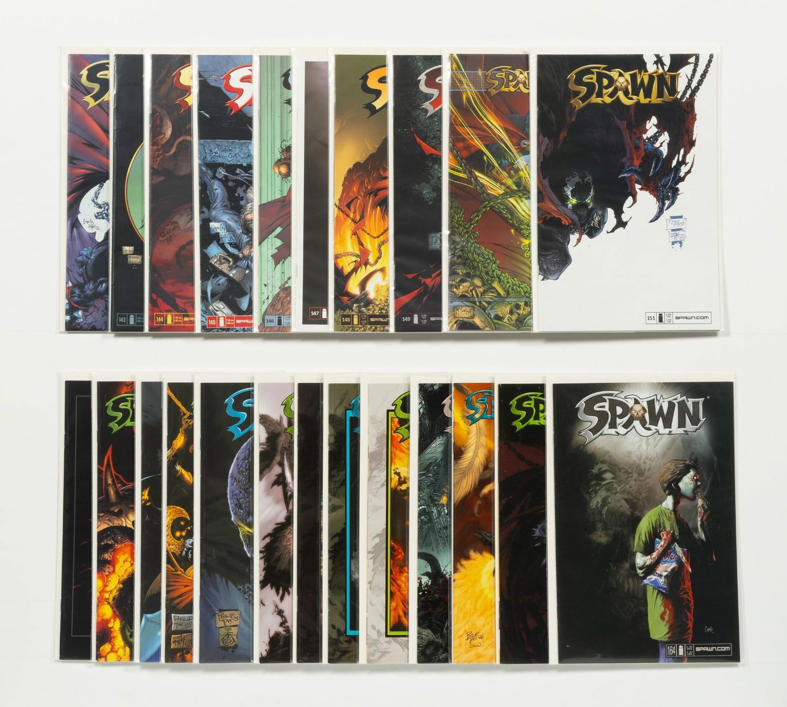 23 Spawn Original Series Comics Auction