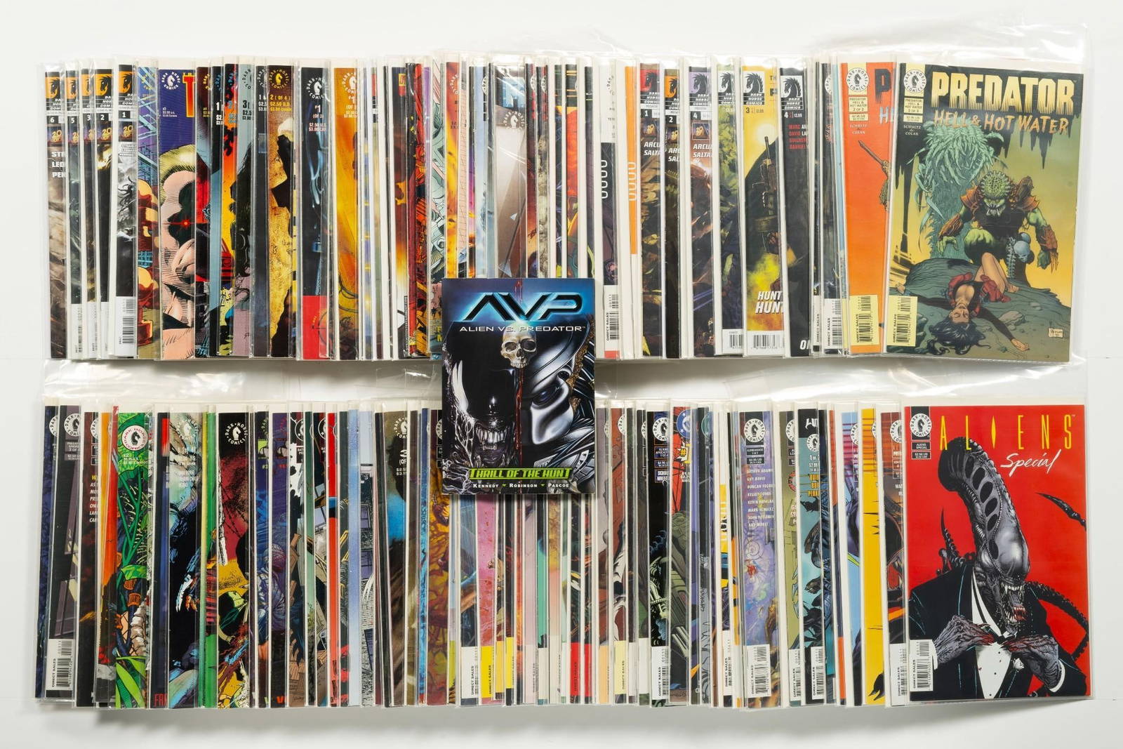 Approx. 130 Aliens, Predator, Terminator Comics Auction