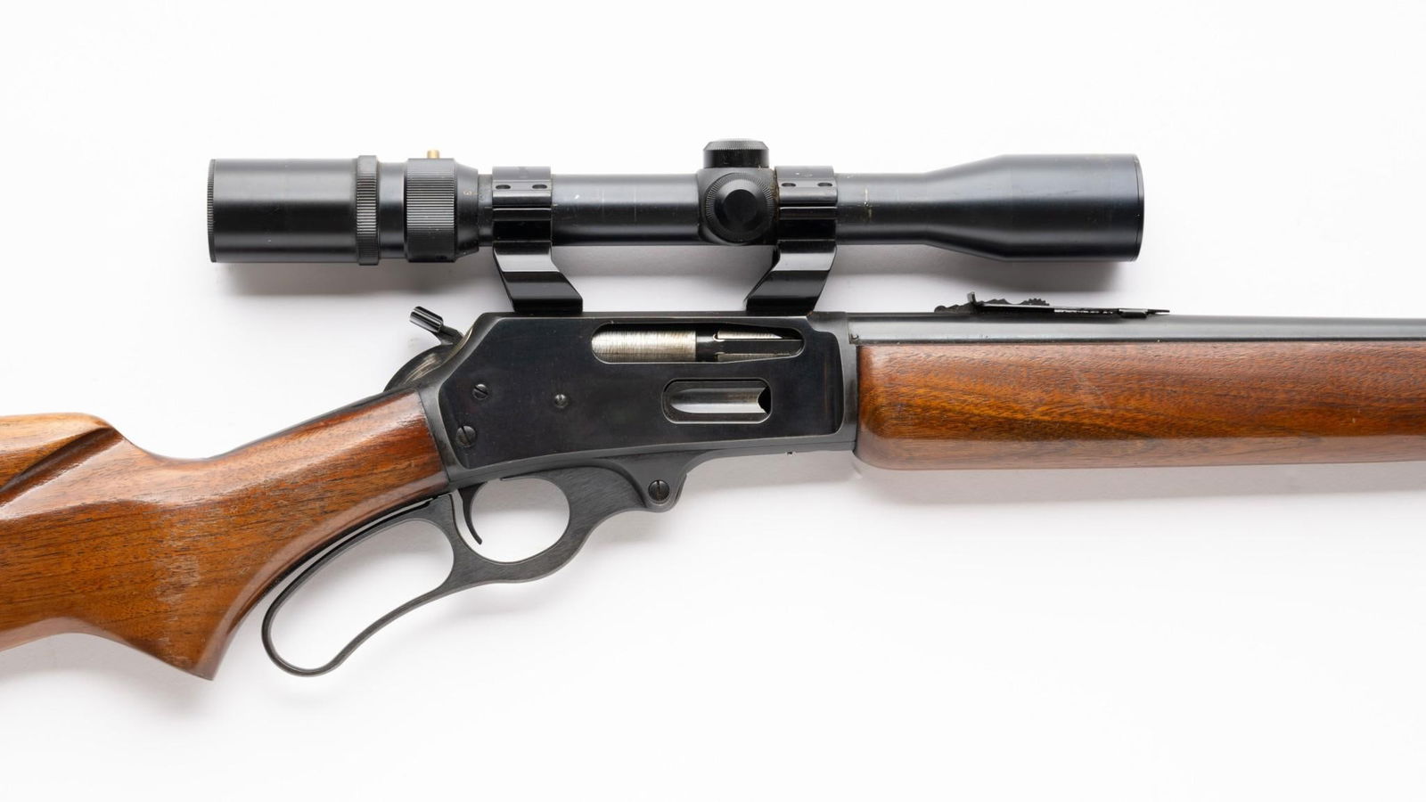 J.c .higgins Model 45 Lever Action Rifle W/ Scope, Caliber .30-30 Win ...