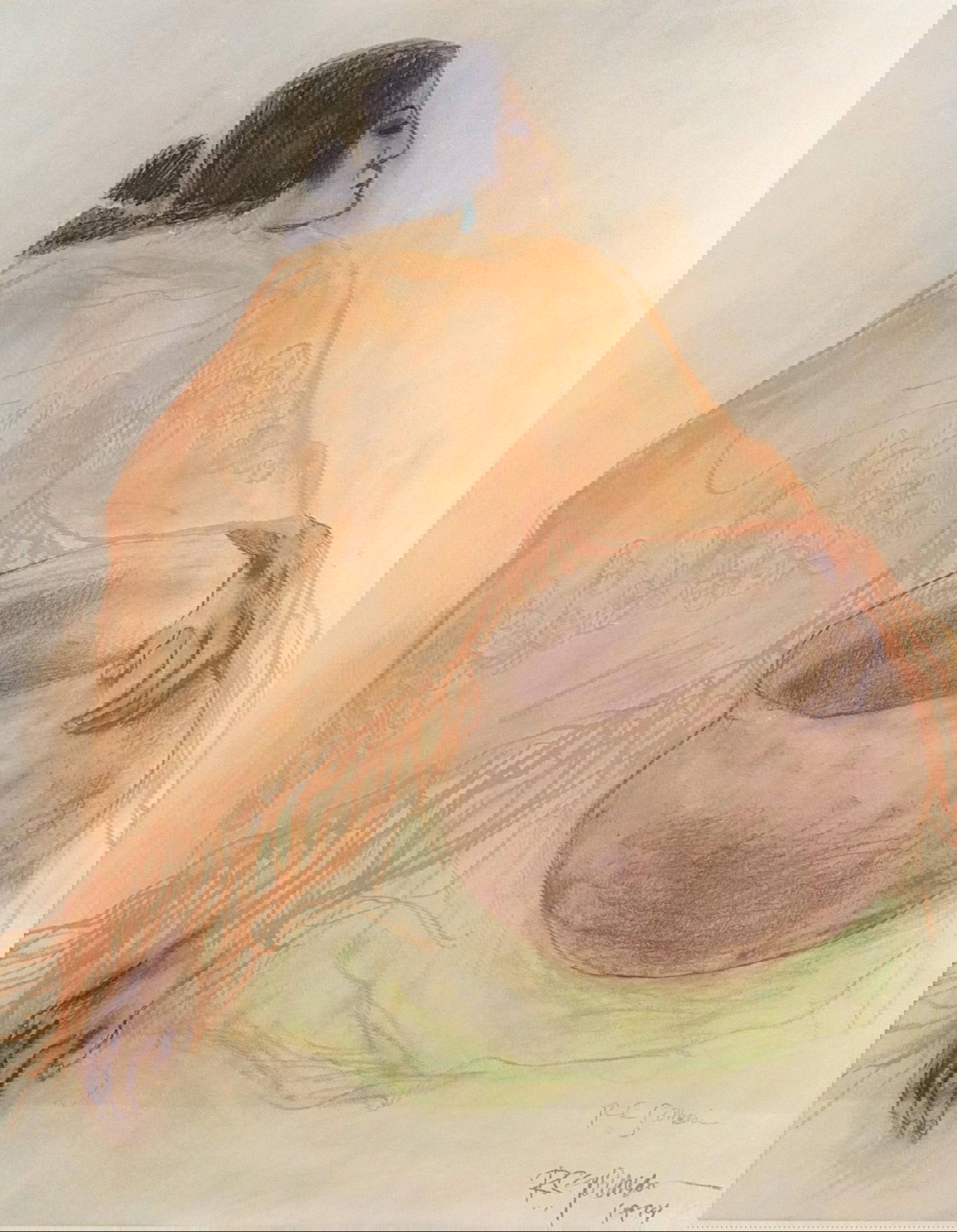 R. C. Gorman "bernice" Print Auction