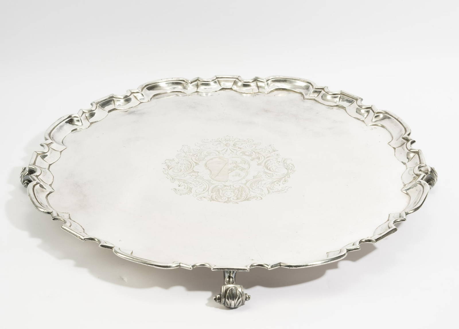George Howson Sterling Silver Tray Auction