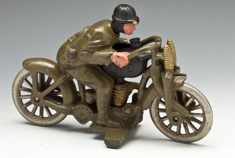 Hubley Harley Davidson Cast Iron Motorcycle