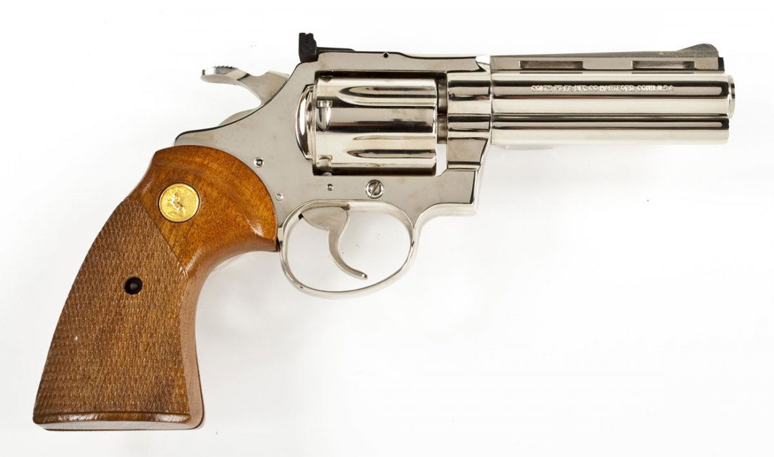 50: Colt DiamondBack 4" Revolver - .22 Cal.