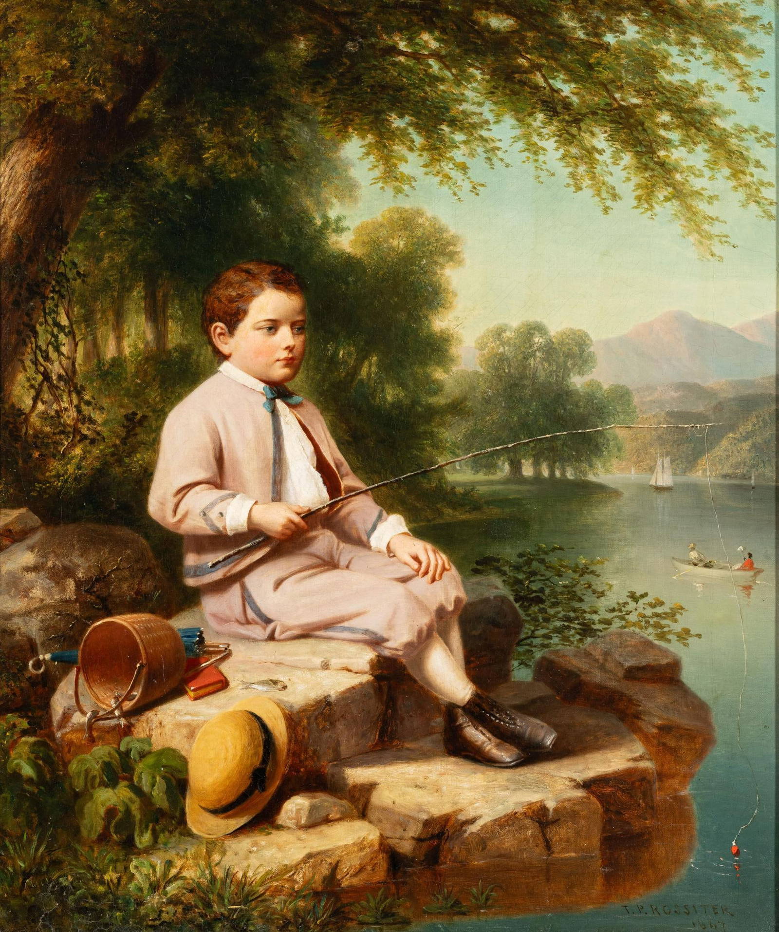 Thomas Prichard Rossiter (american, 1818-1871) Auction