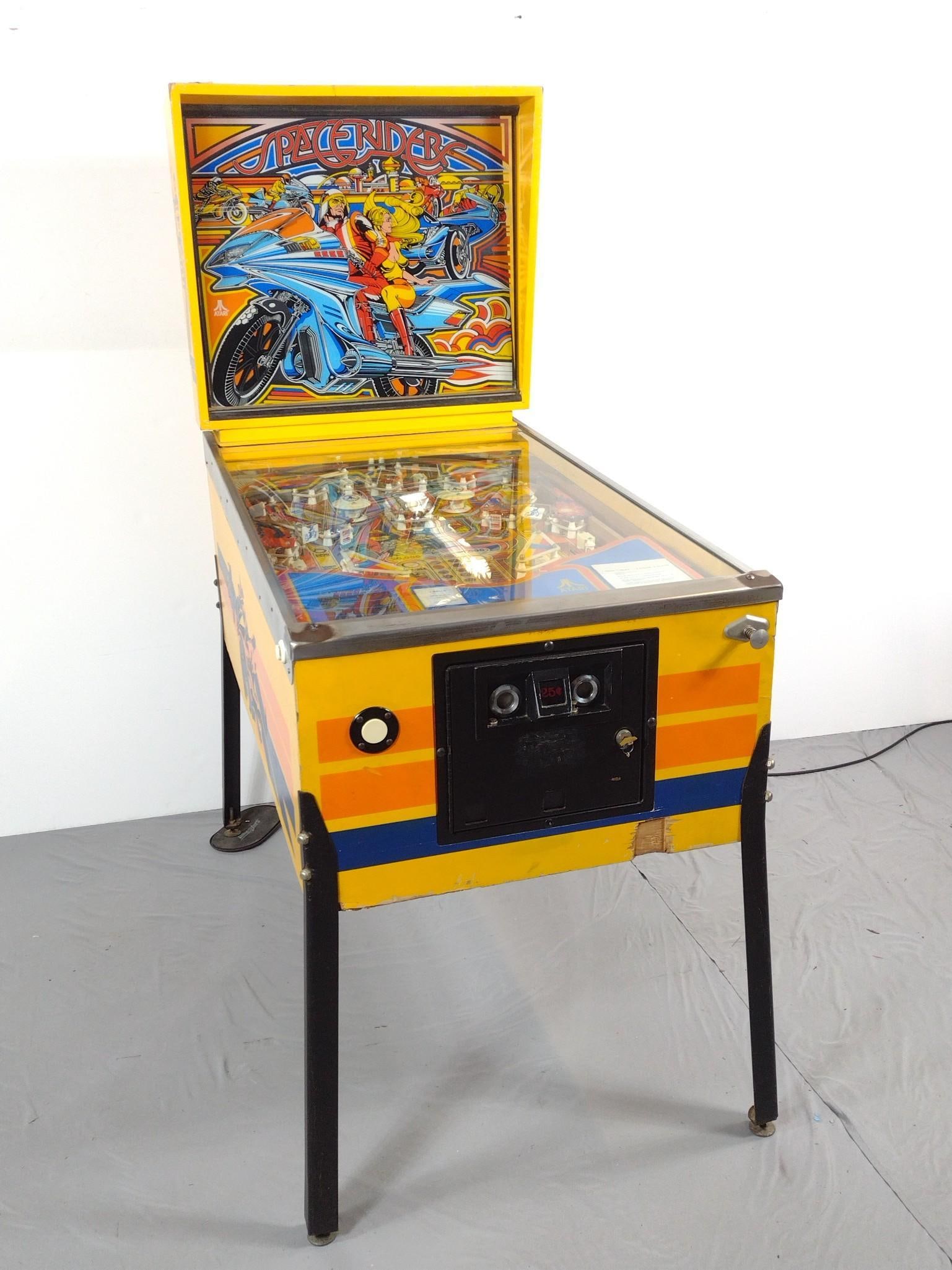 Atari Space Riders Pinball Machine Auction