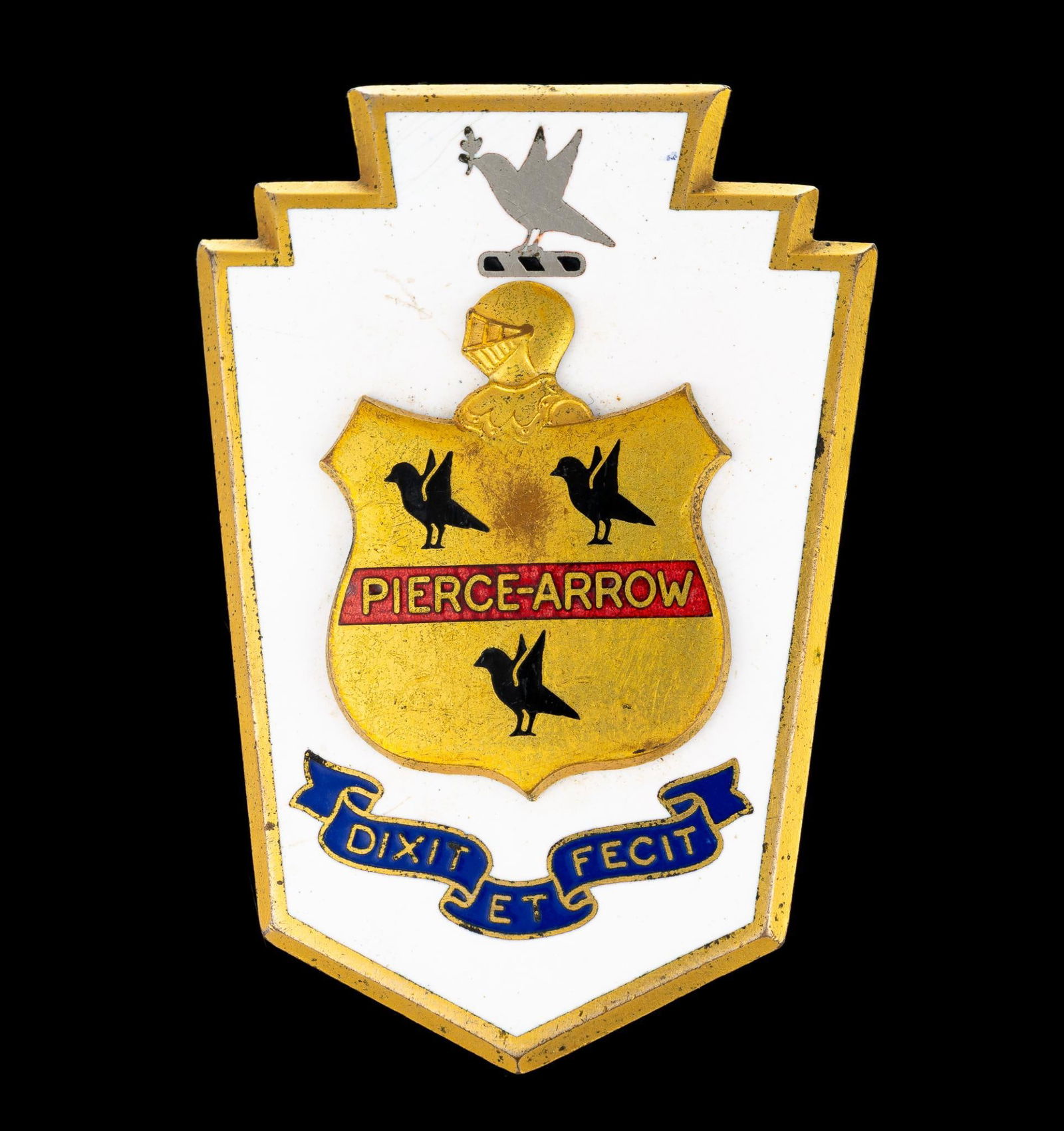 1928 Pierce Arrow Radiator Medallion Auction