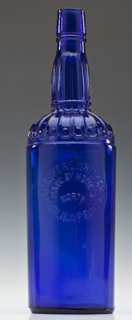 Casper Cobalt Whiskey Bottle