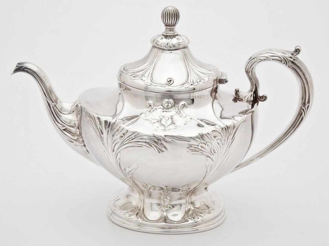 Pairpoint Manufacturing Co. Silver Plate Teaset