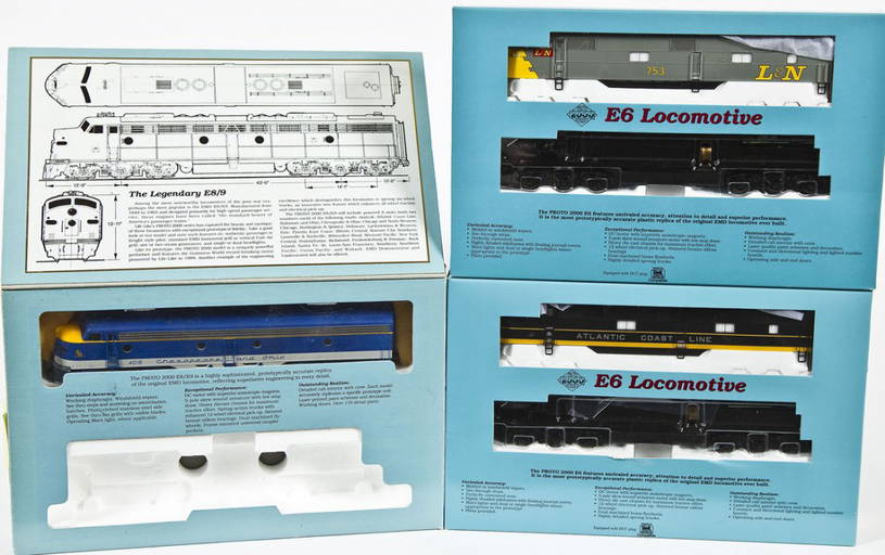 3 Proto 2000 Series Ho Locomotives