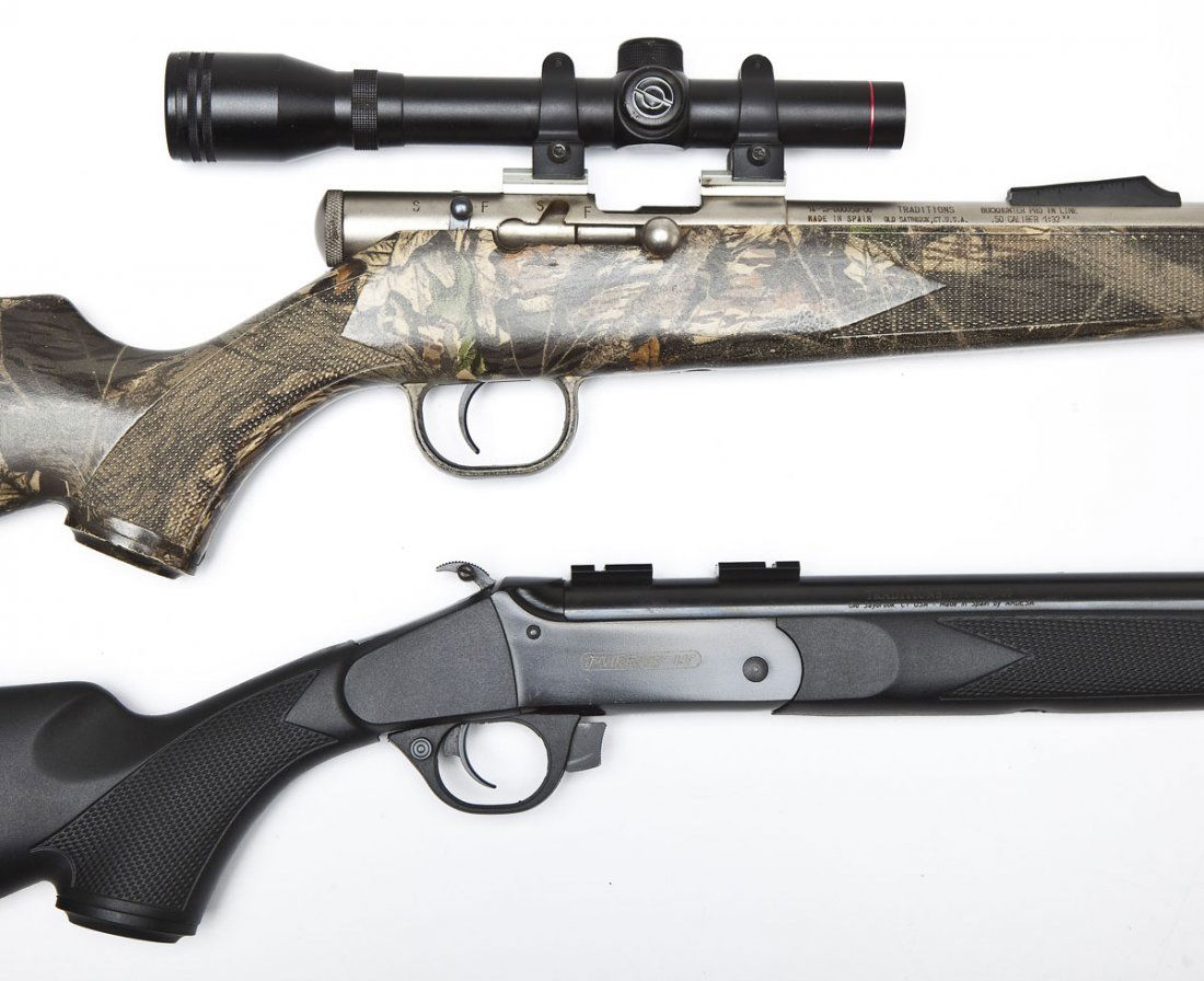 2 Traditions Inline Muzzleloaders - .50 Cal.