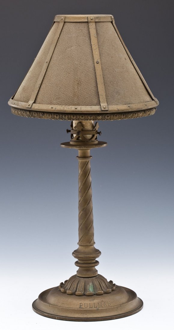 Brass Pullman Car Table Lamp
