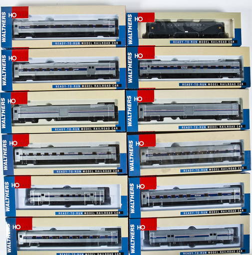 12 Walthers Amtrak Passenger Cars
