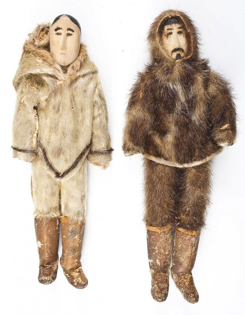 Eskimo Family Doll Set - Nov 09, 2014 | Cordier Auctions & Appraisals in PA