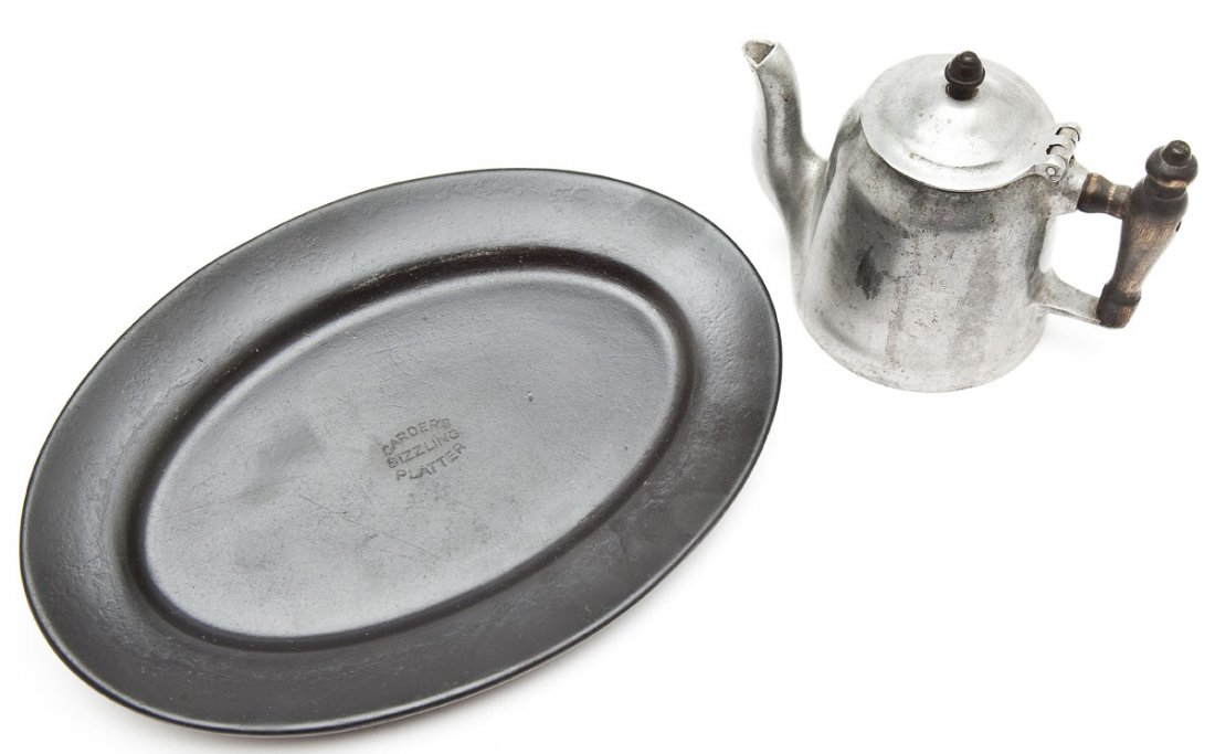 Wagner Teapot & Al Carden Sizzling Steak Platters