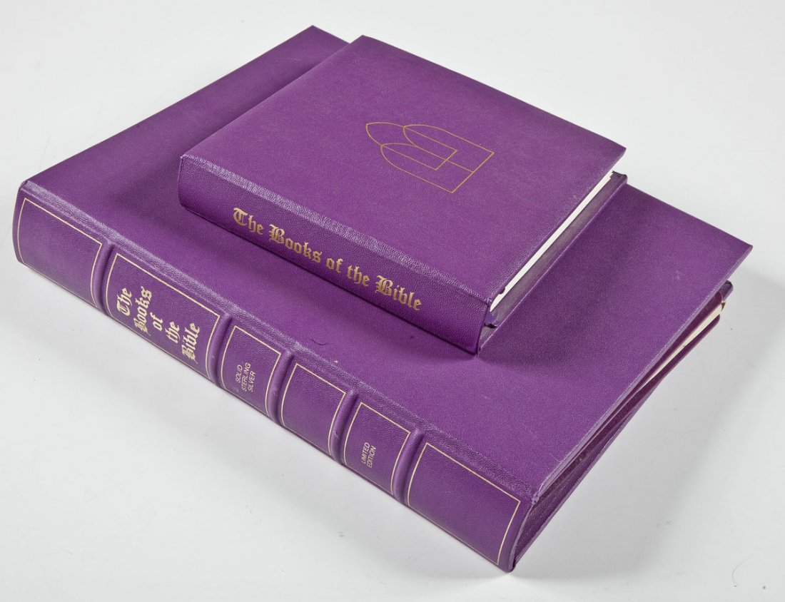 Franklin Mint Books of the Bible Sterling Proofs