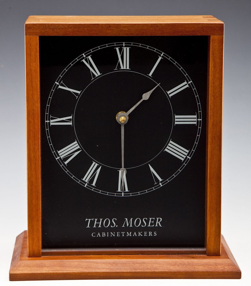 Thos. Moser Cabinet Makers Clock