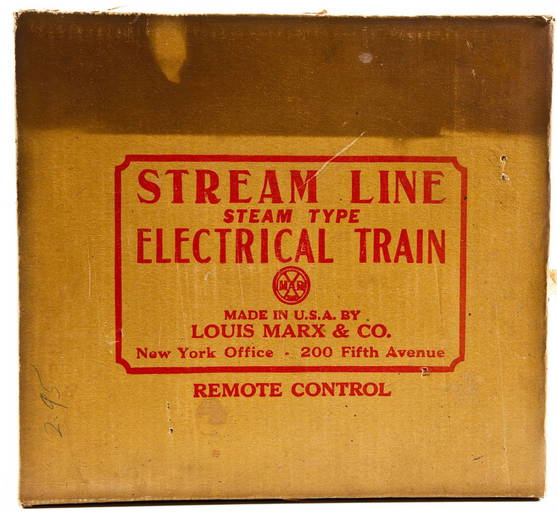 Marx Stream Line Set No. 25249 In Ob