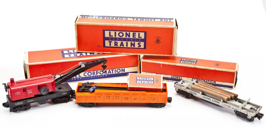 3 Lionel O Gauge Freight Cars In Obs