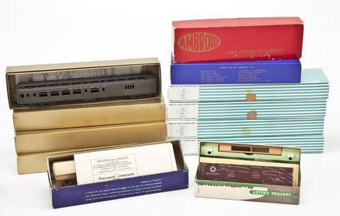 Twelve Jordan Highway Miniatures 1:87 Ho Scale Truck Kits In Original Boxes