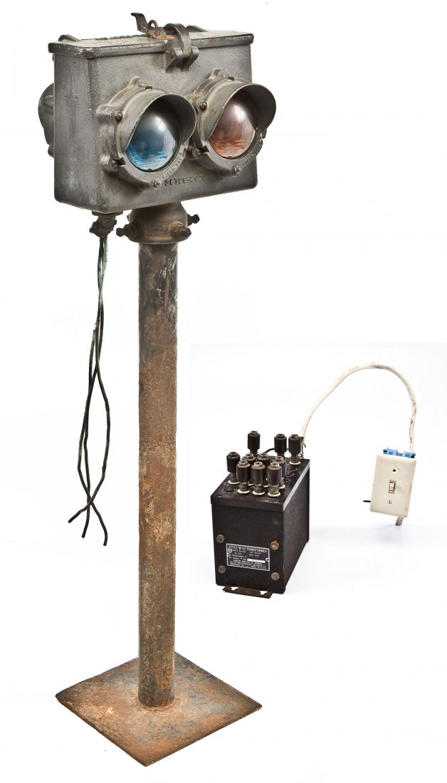 Vintage General Railway Signal Co. Railroad Signal