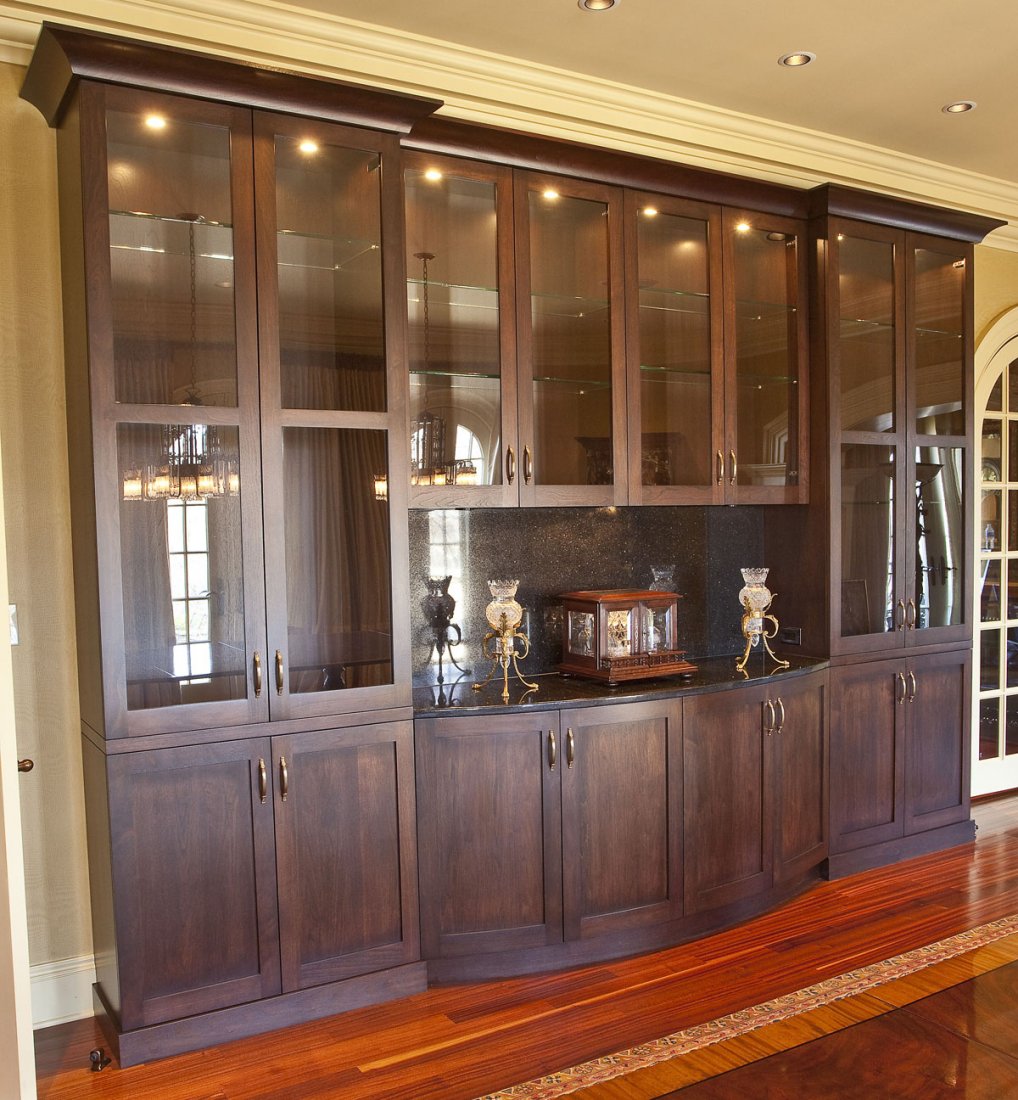 Large Wall Unit Display Cabinet