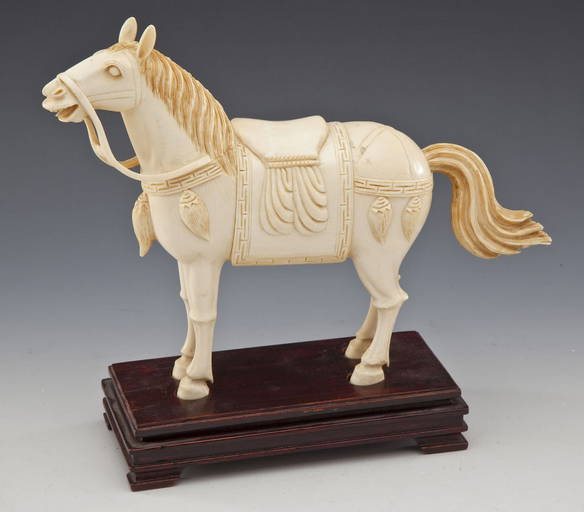 Carved Ivory Horse
