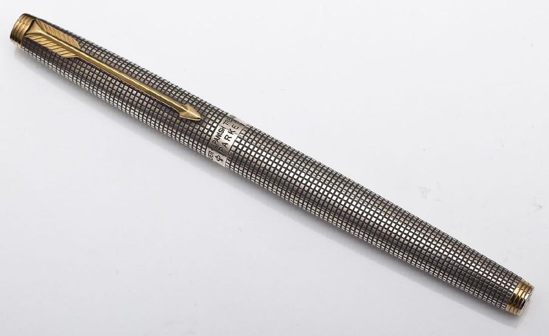 Parker 75 Spanish Treasure Sterling Fountain Pen