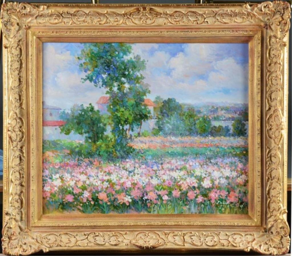 Signed David, Oil Painting on Canvas