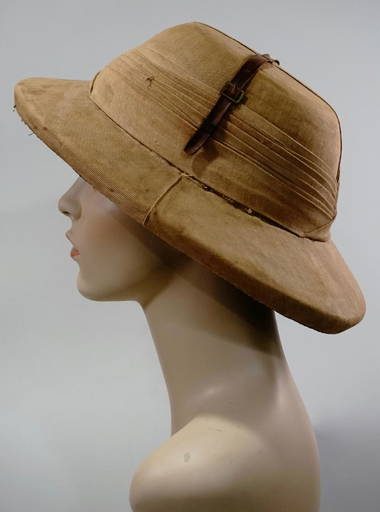 Vintage Colonial Pith Helmet Calcutta