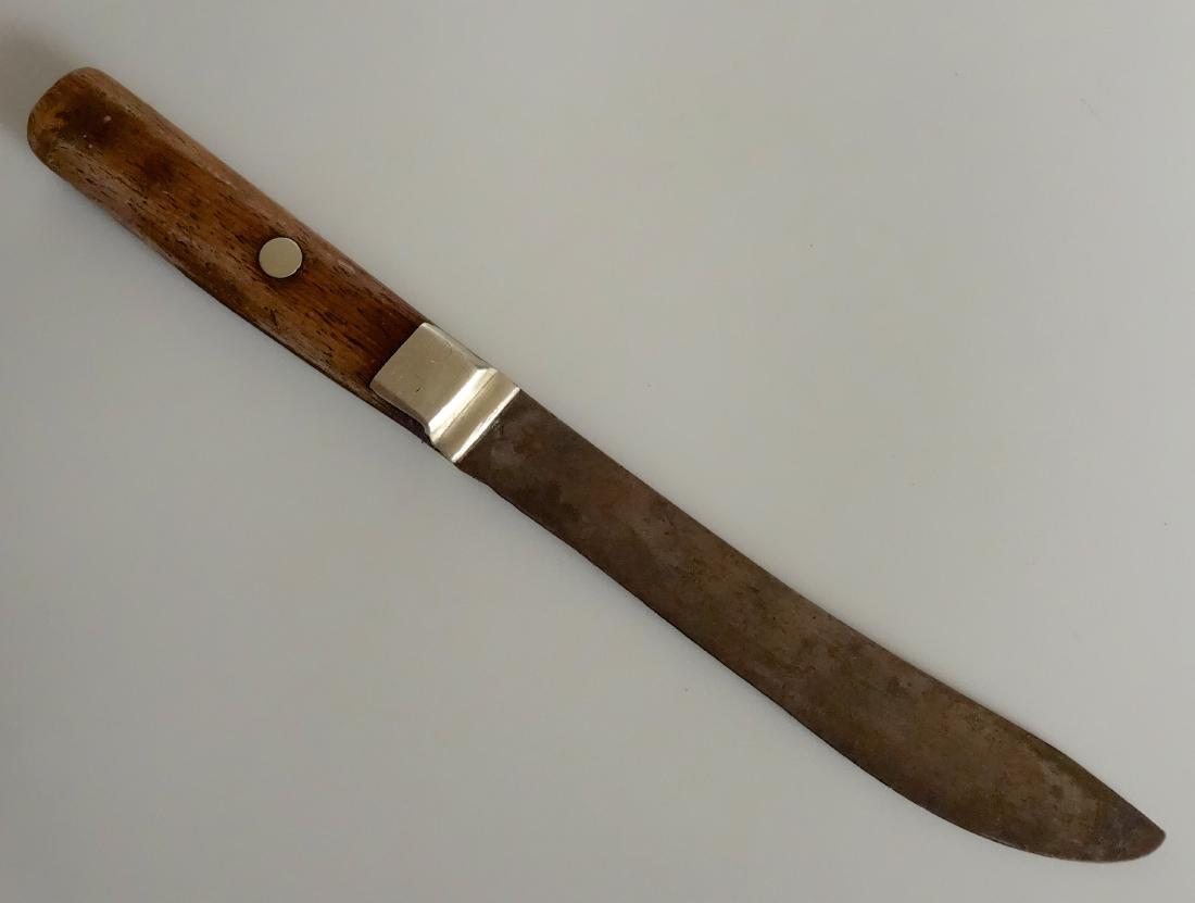 Village Blacksmith Watertown Wis. Antique Butcher Knife