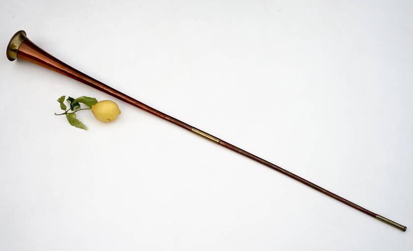 Coaching Horn 19th Century Copper & Brass Postal Horn