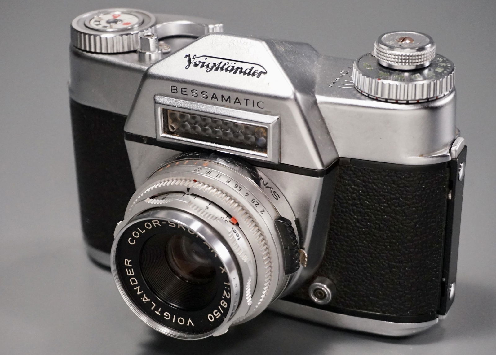 Voigtlander Bessamatic Vintage 35 Mm Film Camera