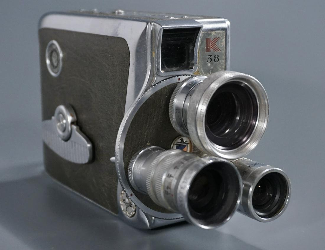 Keystone K 38 Olympic 8 Mm 3 Lens Movie Camera