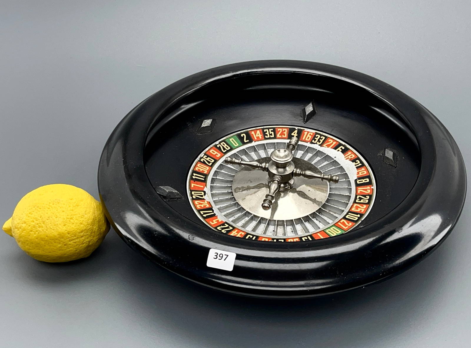 Vintage Bakelite Casino Roulette Wheel Rottgames New York Usa Gambling ...