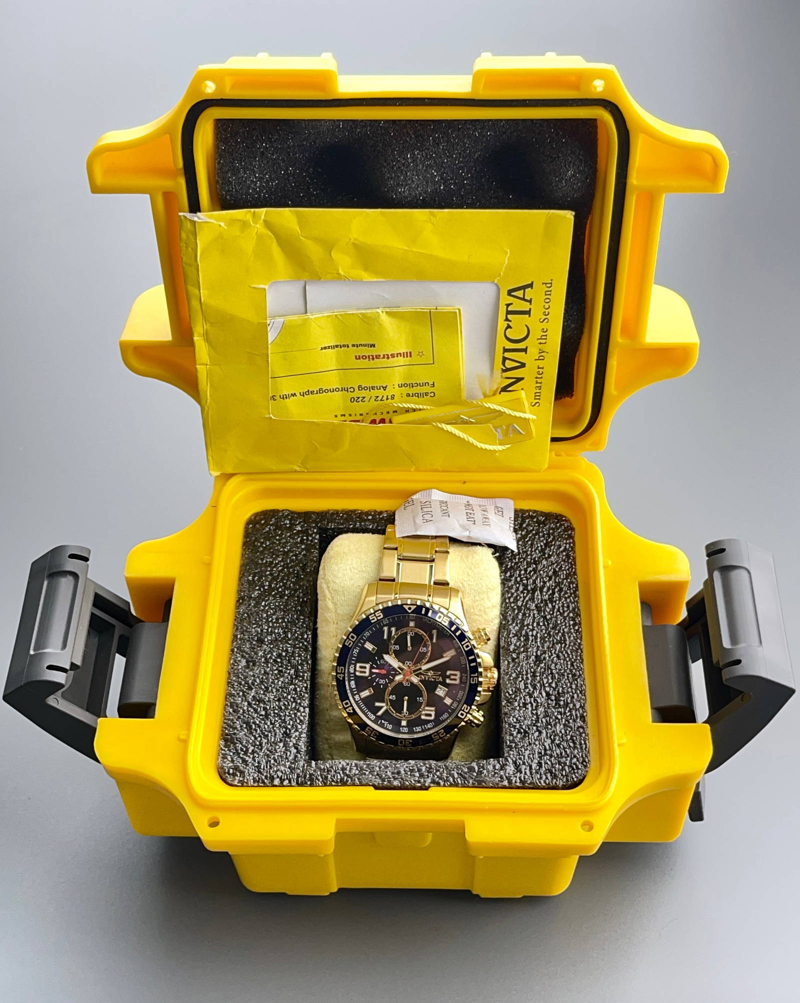 Invicta Speciality Trinnetinvicta Watch Model 14838 Chronograph Speciality Collection Tritnite ...