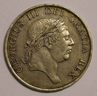 George Iii, Three Shillings, 1813"