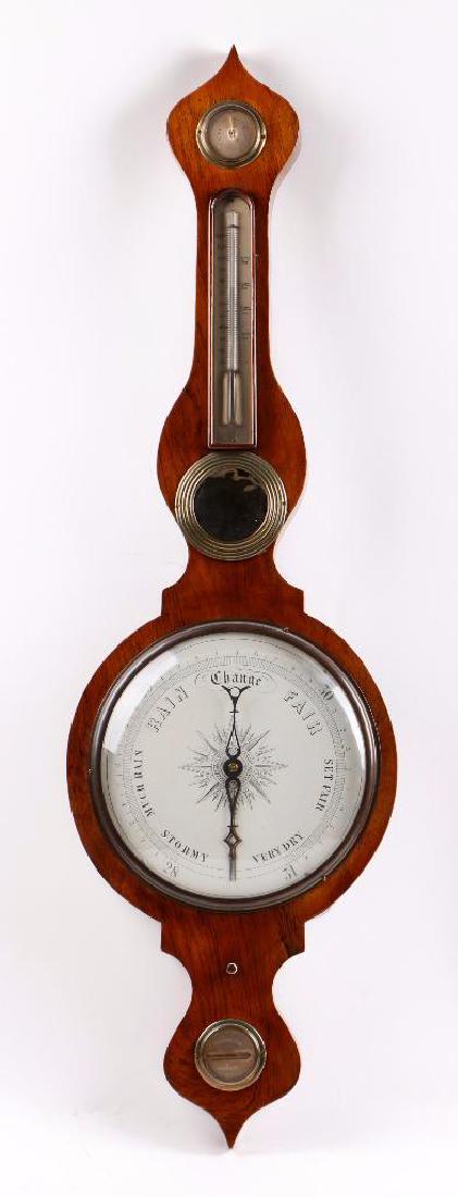ENGLISH BANJO BAROMETER