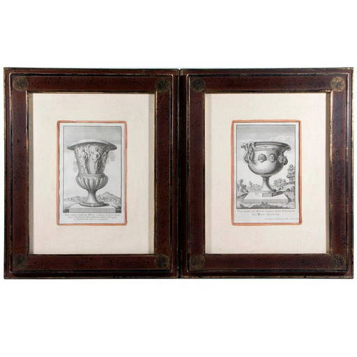 A Pair Of 18th/19th Century Lithographs Of Ancient