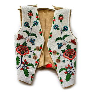 Native American Beaded Vest