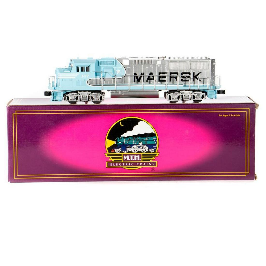 O Gauge Mth 20 2181 1 Gp60m Maersk Diesel Locomotive