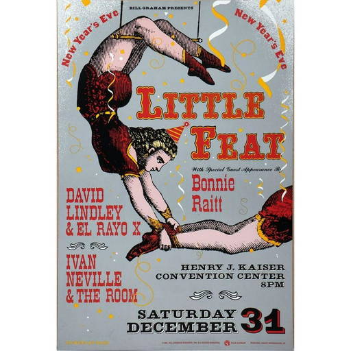 Little Feet And Steely Dan Concert Posters
