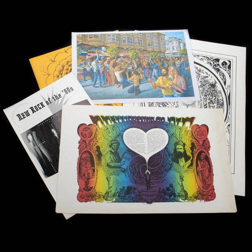 A Group of Miscellaneous Posters and related material (#0071) on Feb 12 ...