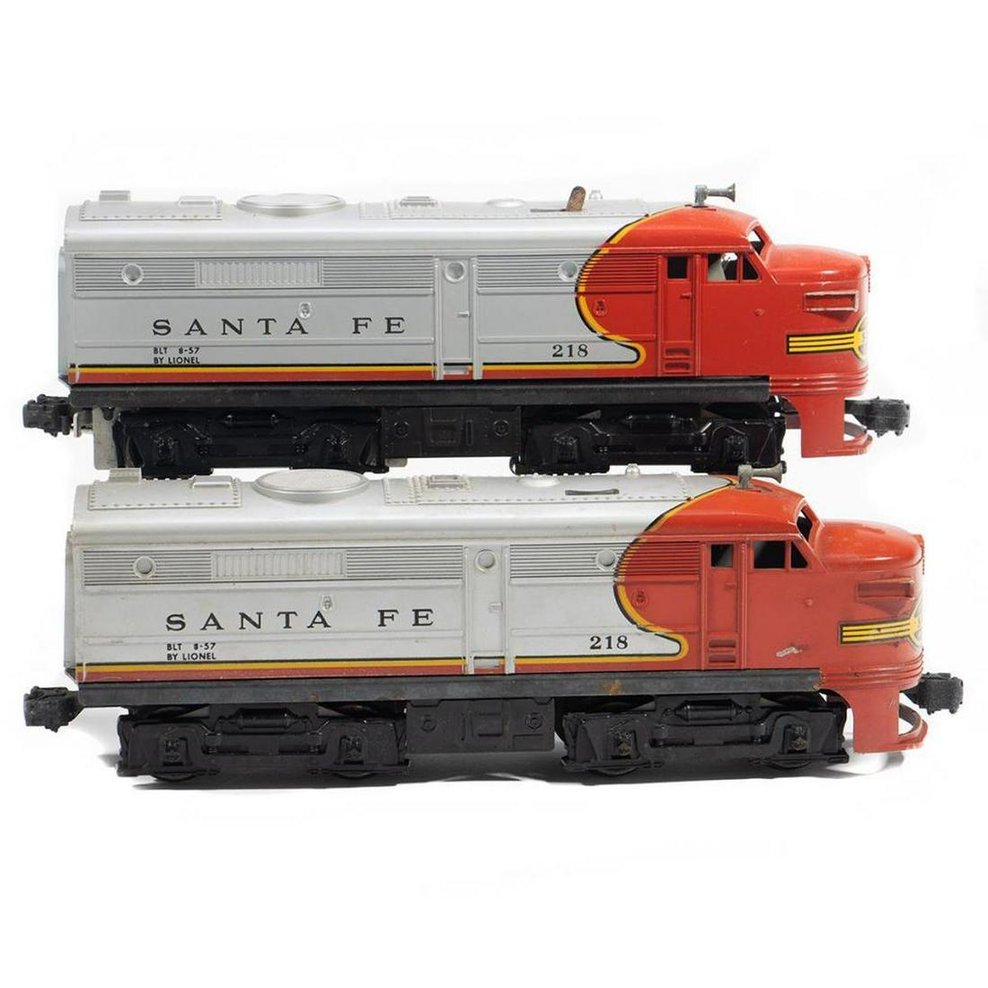 Lionel 218 Santa Fe Alco A A Units