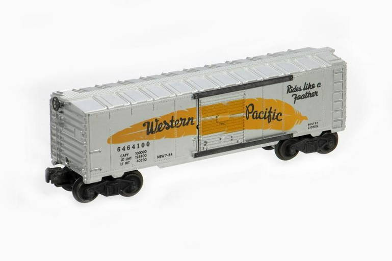 Lionel Postwar 6464-100 Western Pacific Silver Box Car (#0229) on Mar ...