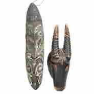 Fine African Tabwa Bull Mask - Apr 28, 2013 | Material Culture in PA