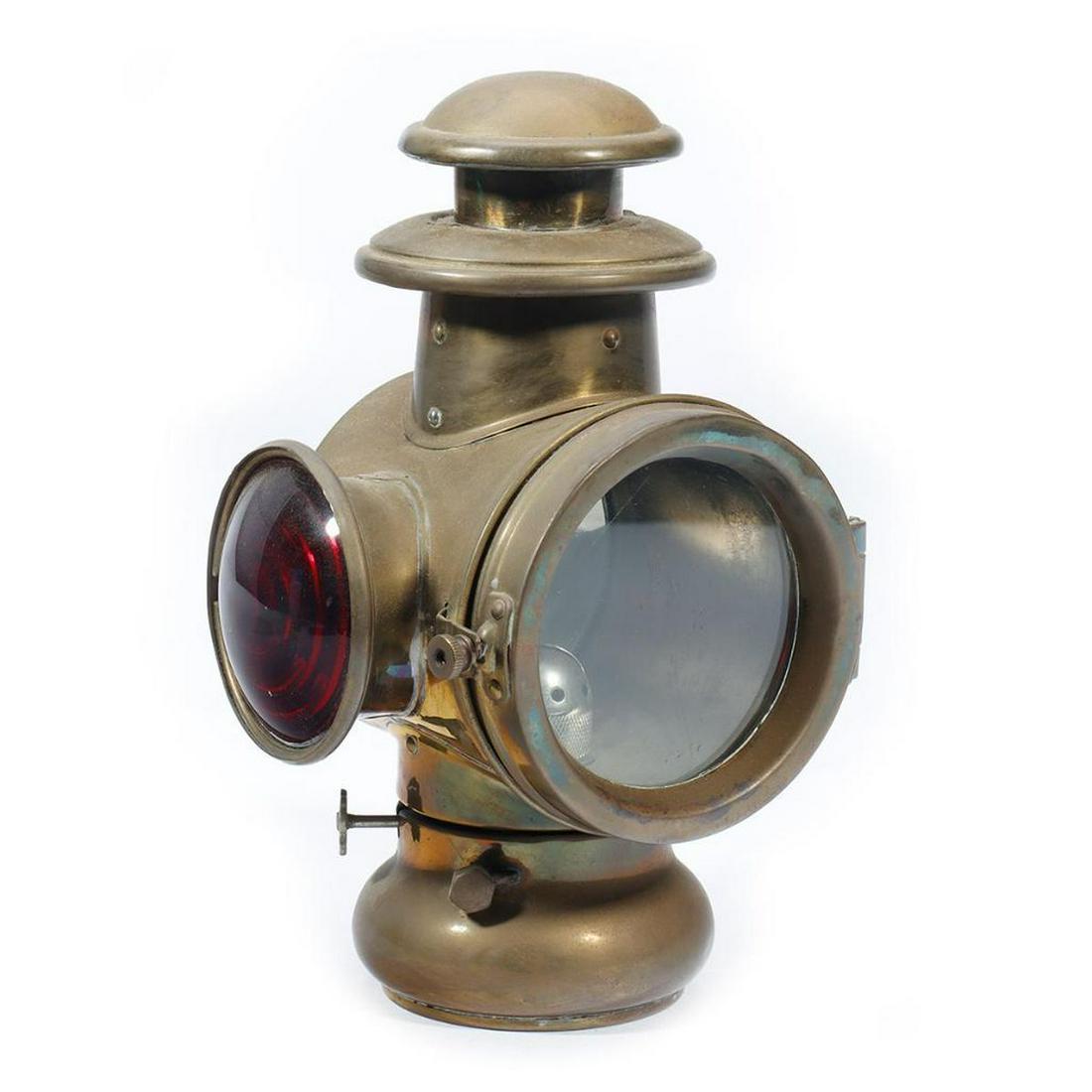 C.m. Hall Co. Detroit, Mich. Model 123 Antique Automobile Light.