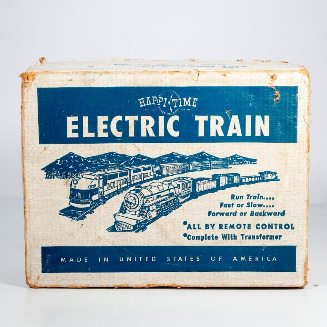 Marx Happi Time Electric Train Set In Original Box.