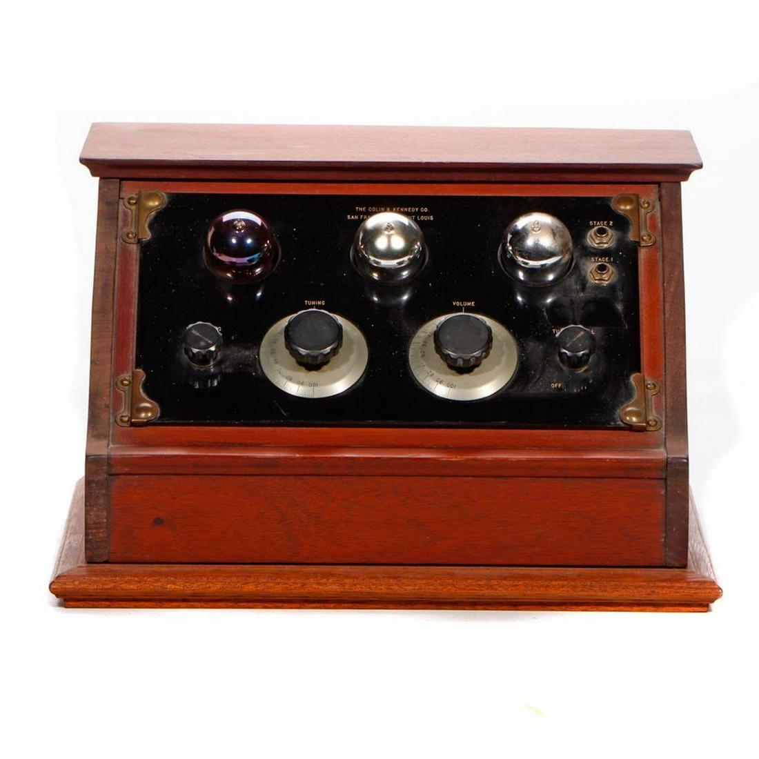 Colin B. Kennedy Exposed Tube Radio Model V?