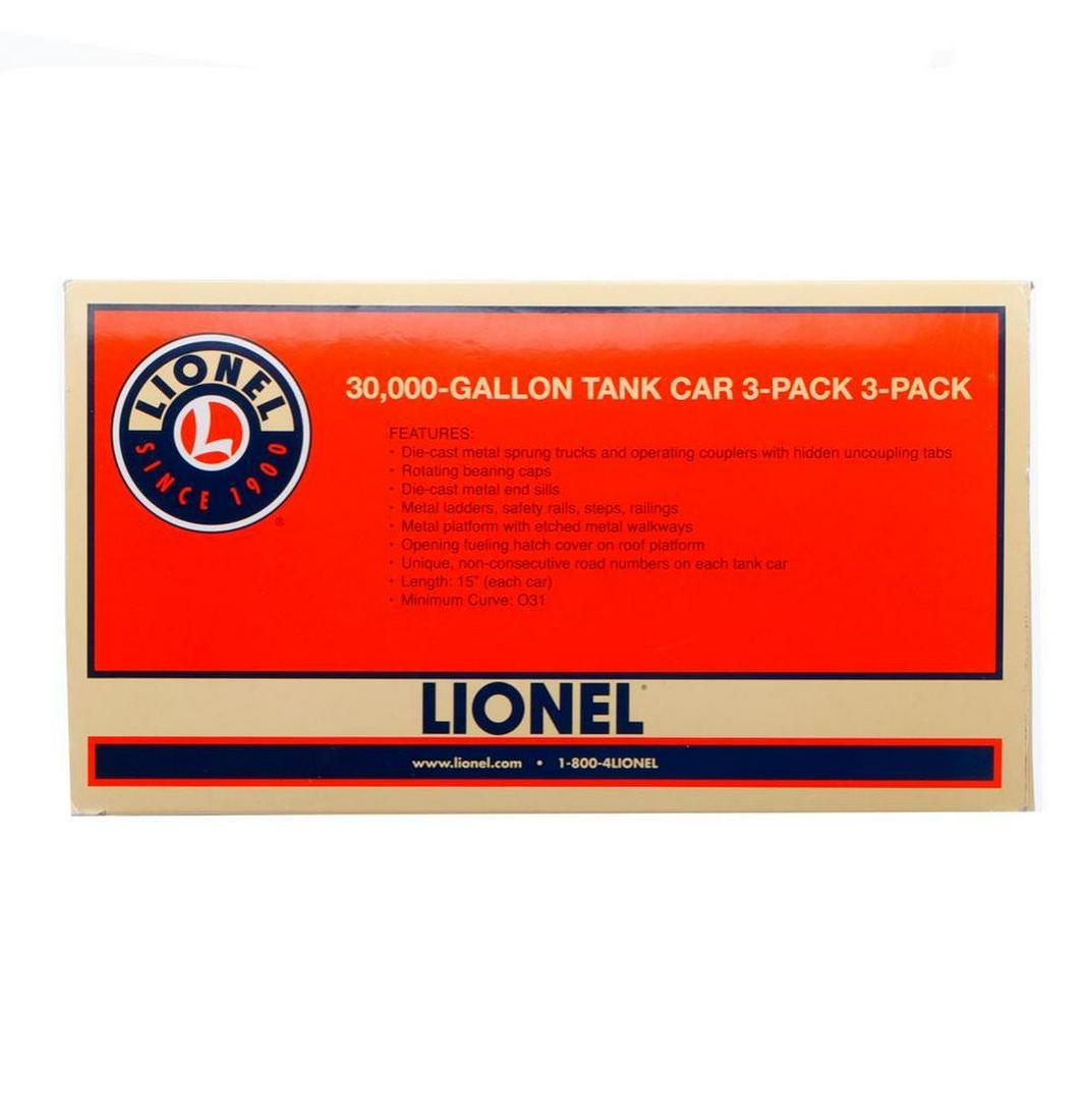 Lionel O Gauge 6-82640 Utlx 30k Gallon Tank Car 3-pack Auction